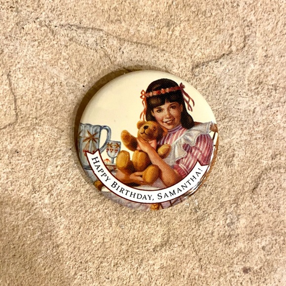 American Girl | Toys | 995 Happy Birthday Samantha American Girl Pin ...